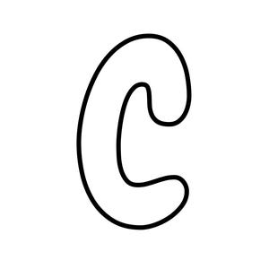 Large Printable Alphabet Letters A-Z. - Etsy