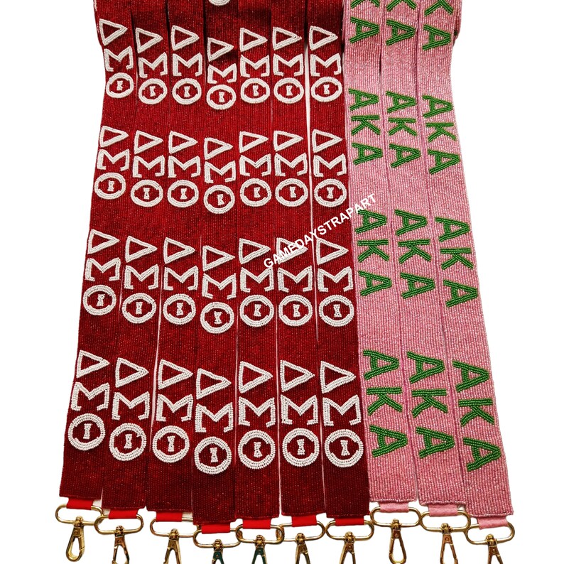 Delta Sigma Theta Gameday Straps, GAMEDAY PURSE STRAPS, Rock Chalk ...