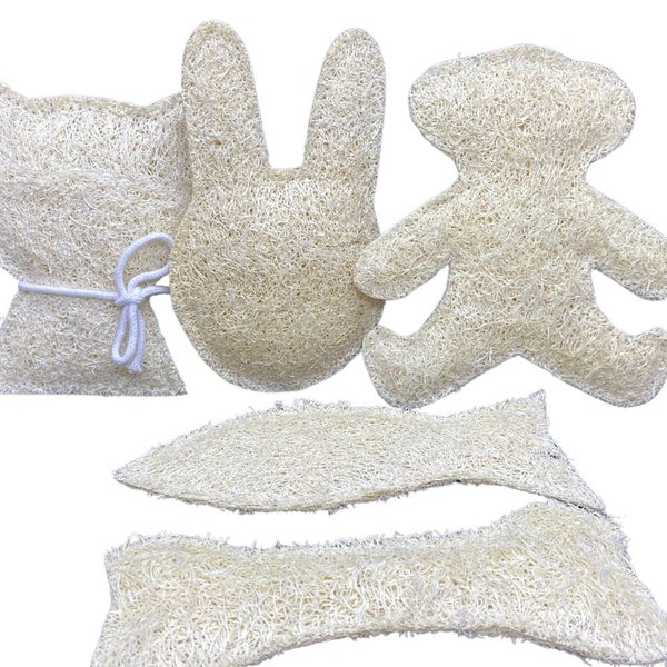 Natural Loofah - Etsy