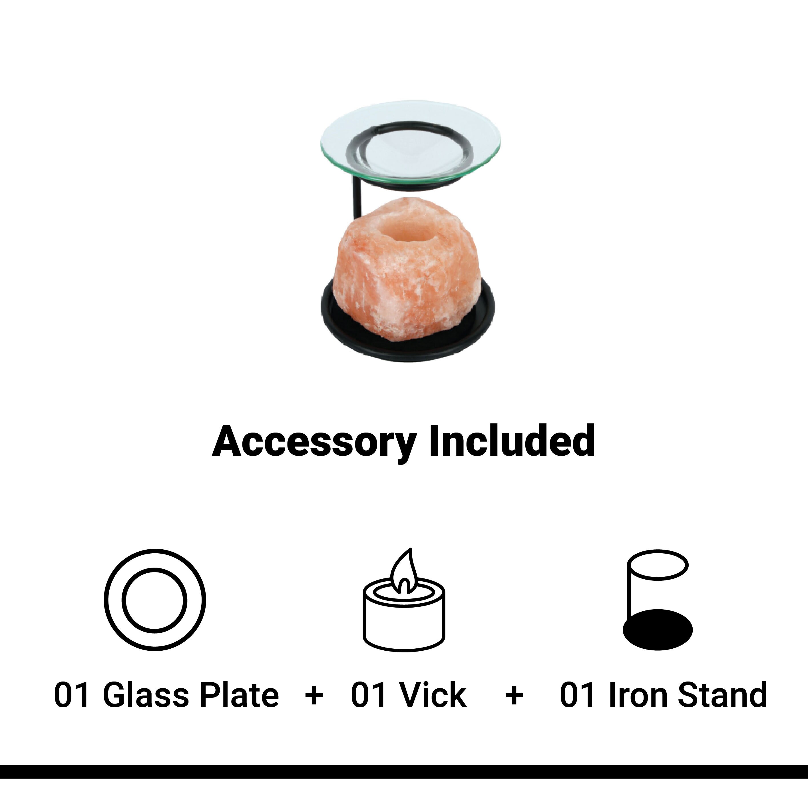 Salt Oil Burner Iron Stand Shape - Etsy