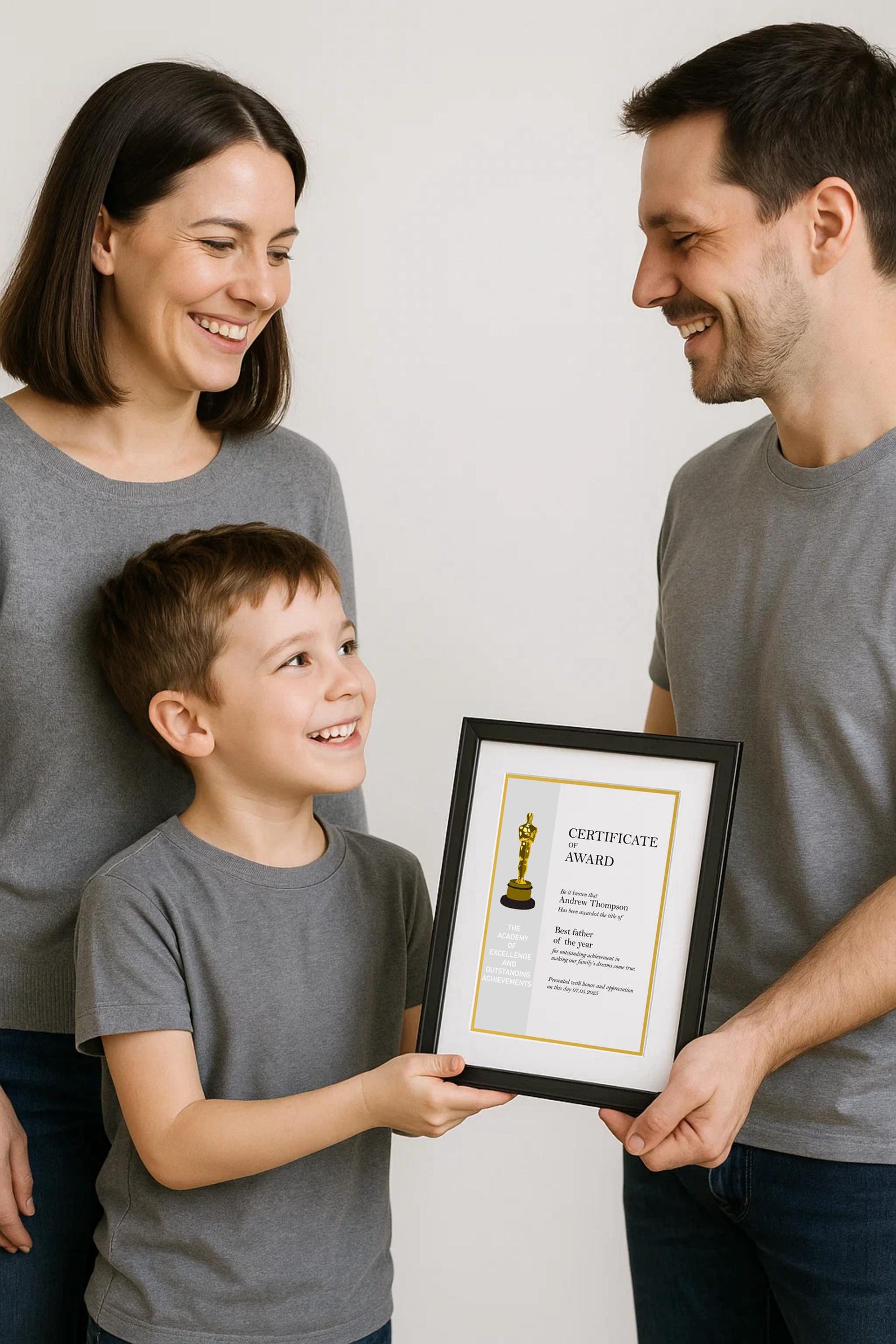 Editable Oscar Award Certificate Template | Printable Award PDF - Etsy
