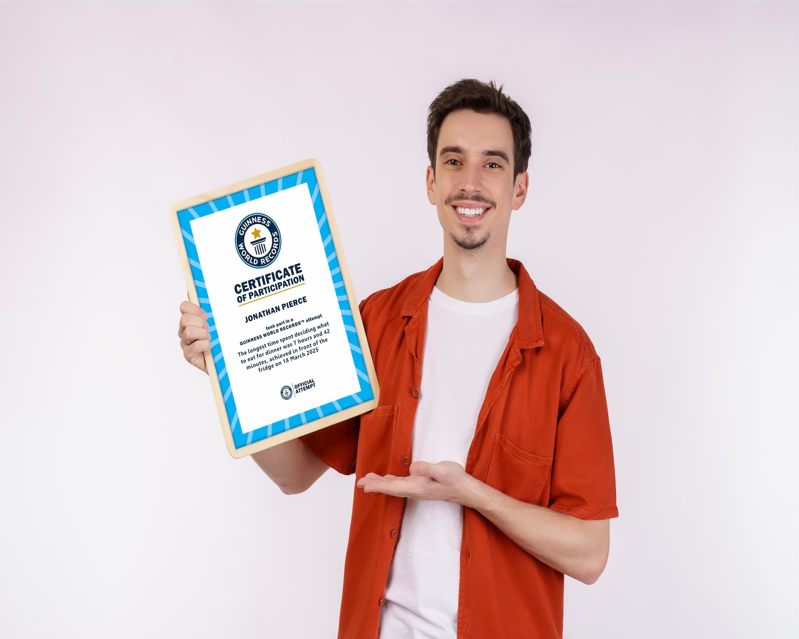 Editable Guinness World Record Certificate | Printable Digital Template ...