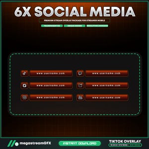 Tiktok Overlay With Demonic, Creepy, Satanic, Red Color Theme Devil ...