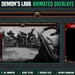 Demonic Stream Overlay Package Horror Stream Overlay Red Stream Overlay ...