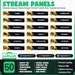 Professional GOLD Stream Overlay I Twitch Overlay I Twitch - Etsy
