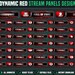 Professional Red Overlay Clean Overlay Twitch Overlay stream Package ...