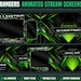 Professional Green Overlay for Stream Green Theme Overlay Clean Overlay ...