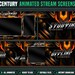 Professional Orange Overlay for Stream | Orange Theme Overlay | Clean ...