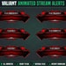 Red Stream Overlay Pack Red Overlay Overlay for Twitch/discord/youtube ...