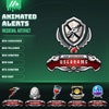 Monarch Stream Alert Pack Kingdom Theme Alert Premade Twitch Alert ...