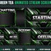 Green Theme Streaming Overlay Stream Overlays Package for Twitch ...