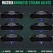 BLUE Twitch Overlay Package Blue Stream Overlay Pack Stream Overlay ...