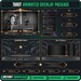 GOLD Stream Overlay for Twitch, Youtube Gold Overlay Stream Package ...