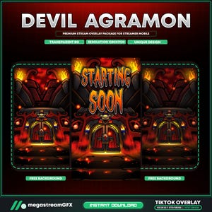 Demonic Palace Tiktok Overlay Tiktok Overlay in Horror, Demonic, Red ...