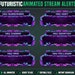Futuristic Cyberpunk / Stream Overlay Package | Purple Twitch Package ...