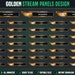 GOLDEN Twitch Overlay Package Gold Stream Overlay Pack Stream Overlay ...