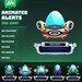 Space Alien Stream Alert Pack Galaxy Theme Alert Premade Twitch Alert ...
