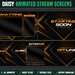 Yellow Streaming Overlay Twitch Overlay I Twitch Panels I Twitch Alert ...