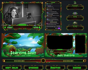 Gun Shooter Stream Overlay Package Gun Shooter Twitch Overlay Twitch ...