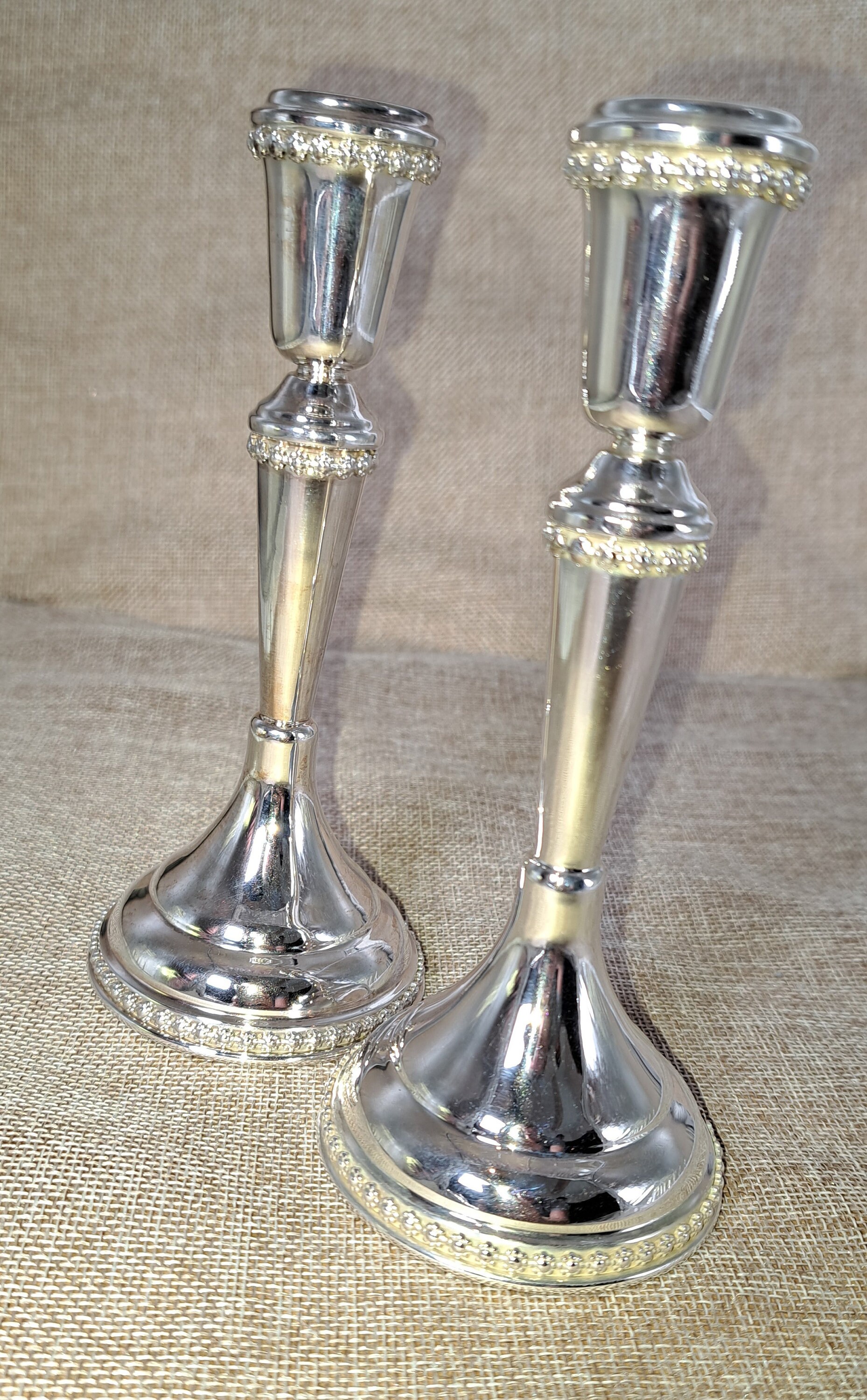 Sabbath Candlesticks, Silver Candlesticks, Judaica Art, Jewish Art ...