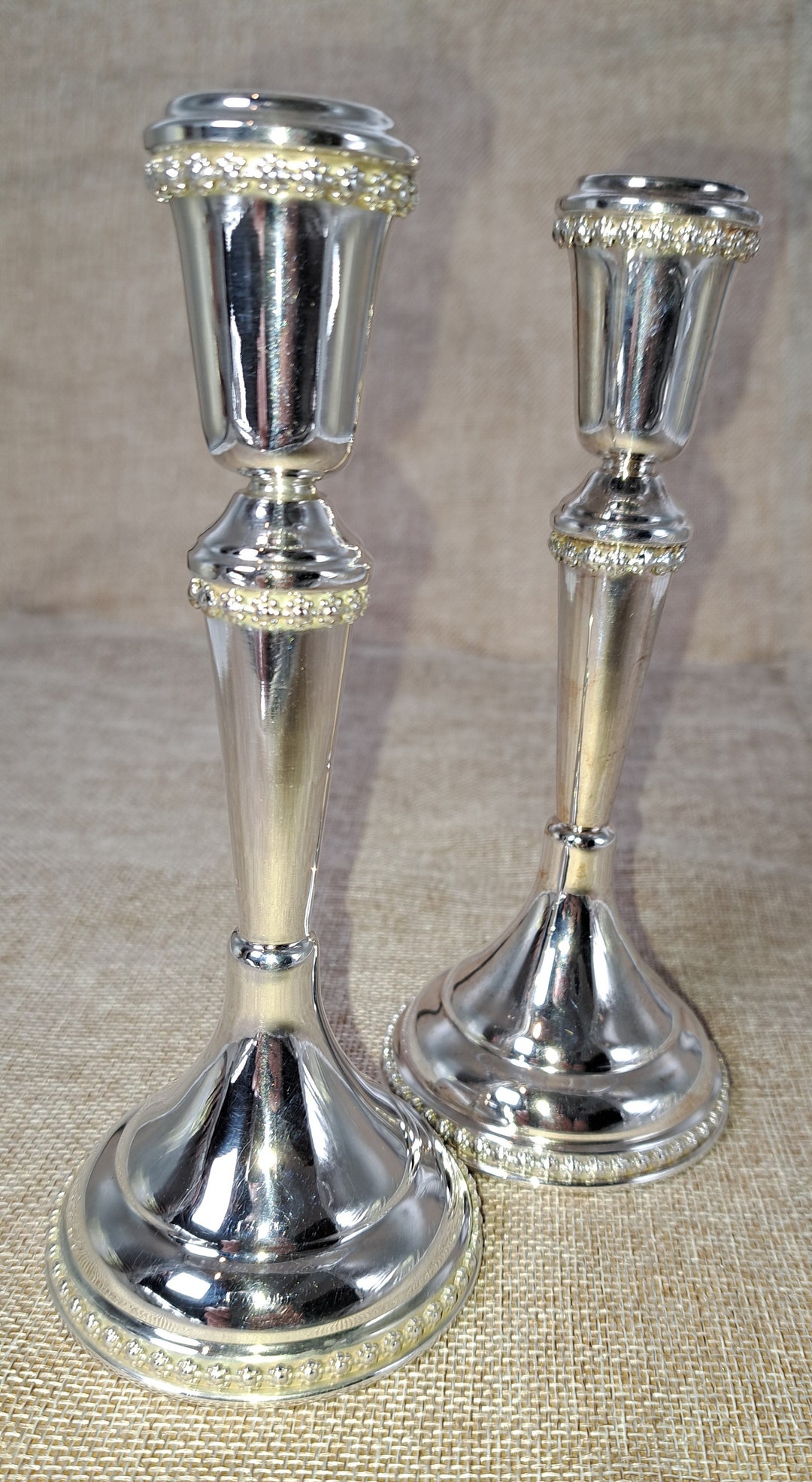 Sabbath Candlesticks, Silver Candlesticks, Judaica Art, Jewish Art ...