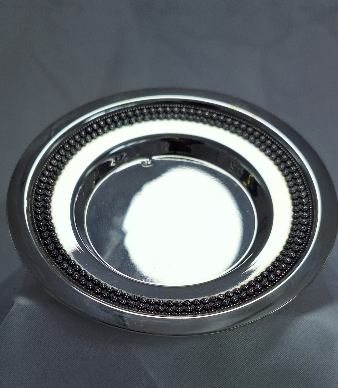 Silver Kiddush Plate, Judaica Art, Jewish Art, Silver Products, Gift ...