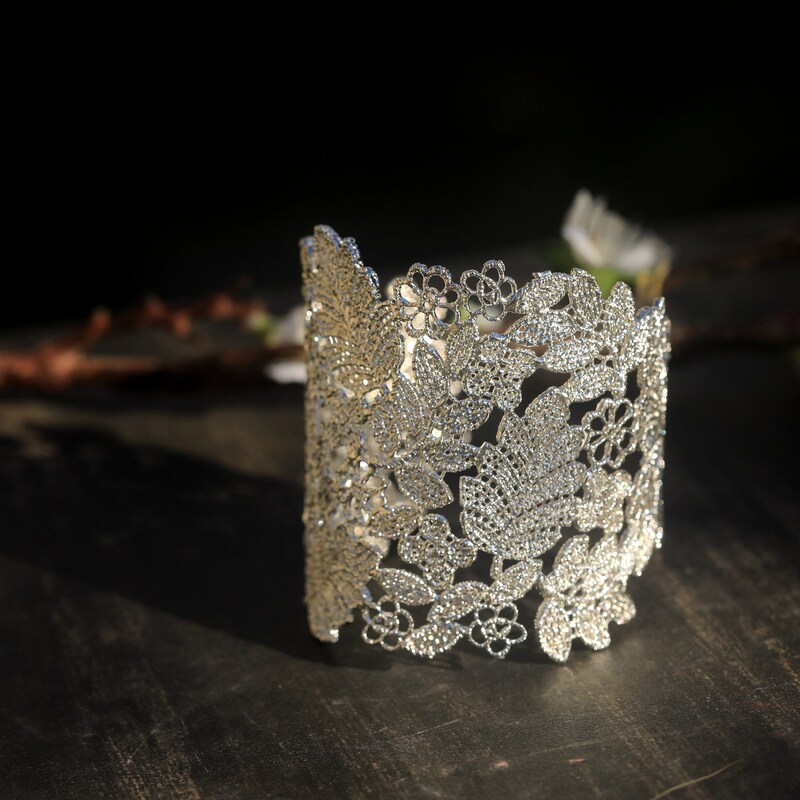 Art Nouveau Cuff - Etsy