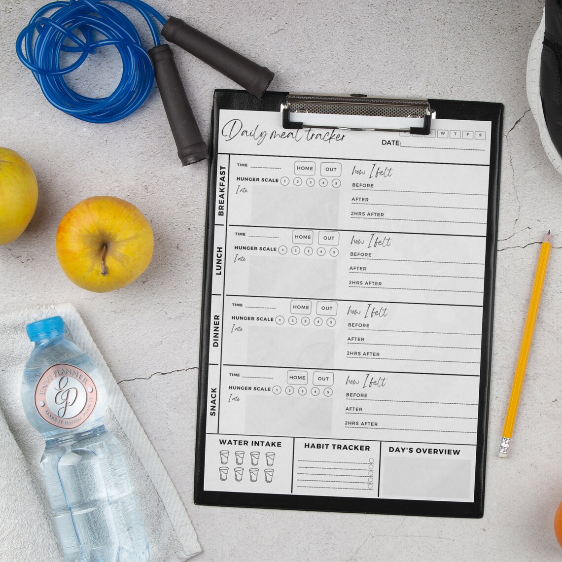 Food Tracker Food Diary Printable Meal Prep Digital Meal - Etsy