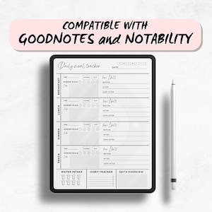Food Tracker | Food Diary Printable | Meal Prep | Digital Meal Planner ...