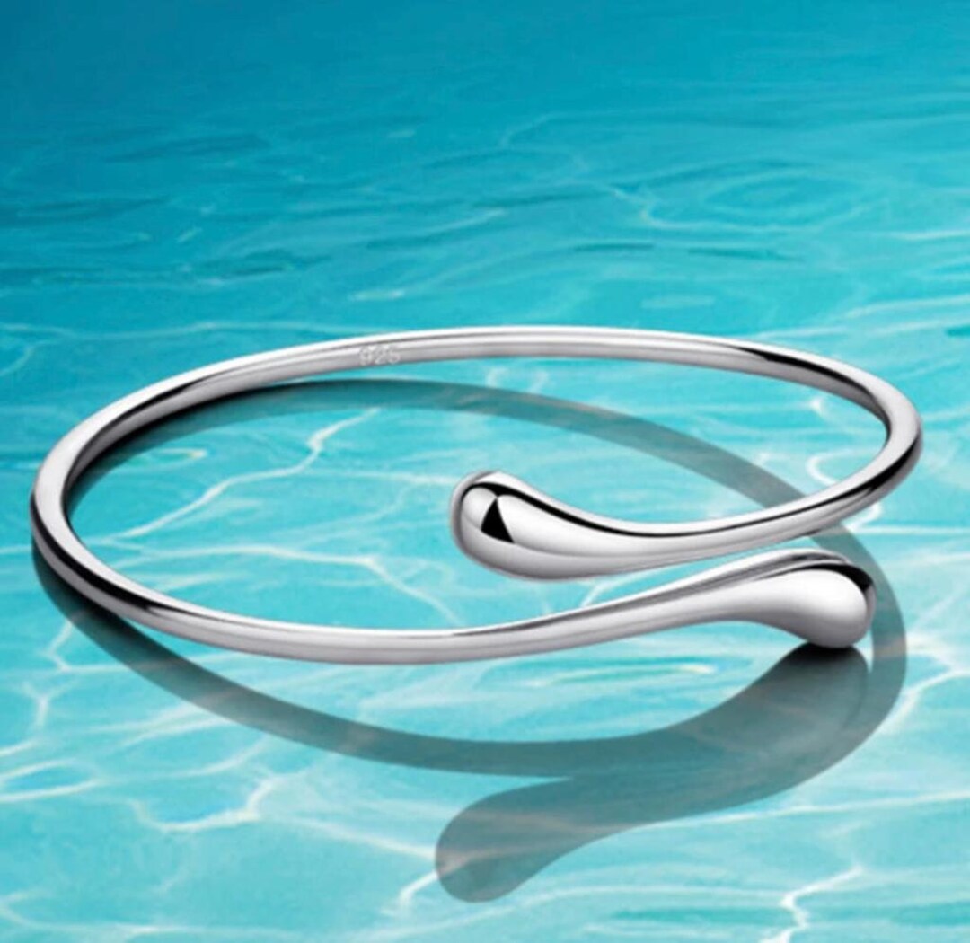 Hand Crafted, Sterling Silver Wrap Bangle, Cuff - Etsy
