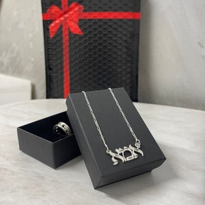 Princess Crown Necklace-custom Necklace With Birthstones &engraving ...