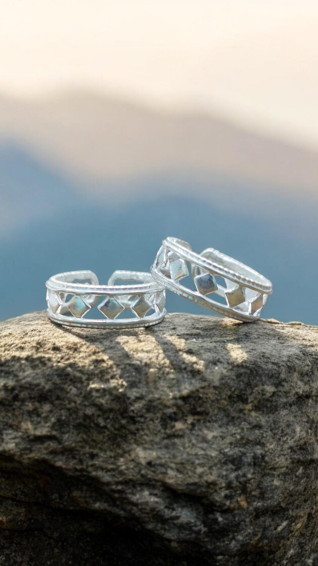 Sterling 925 Silver Toe Rings Are Foot Finger Rings - Etsy