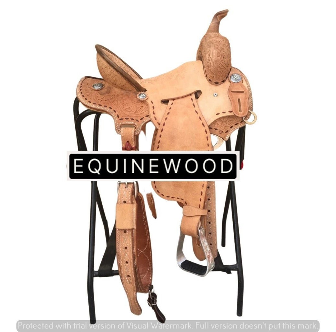 Roughout Western Saddle Premium Horse Tack Saddles Horse Saddle Western ...