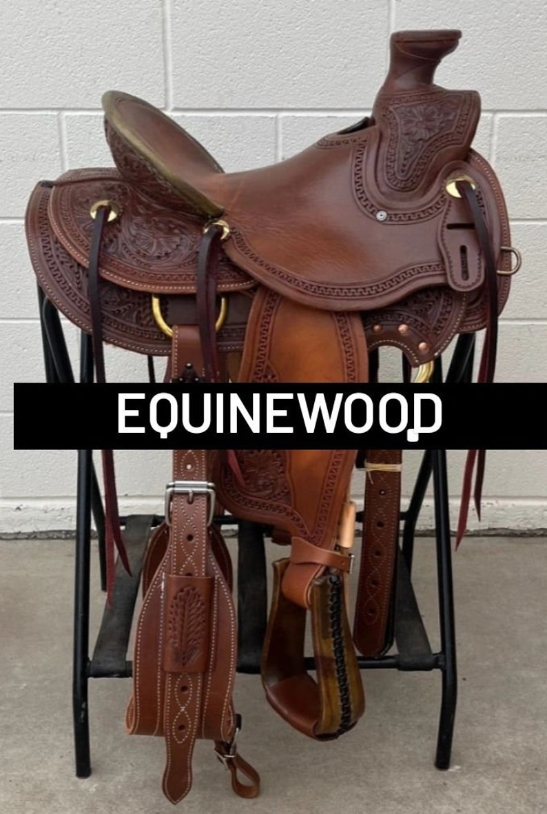 Wade Tree Roping Ranch Premium Quality Leather Western Leather Saddle ...