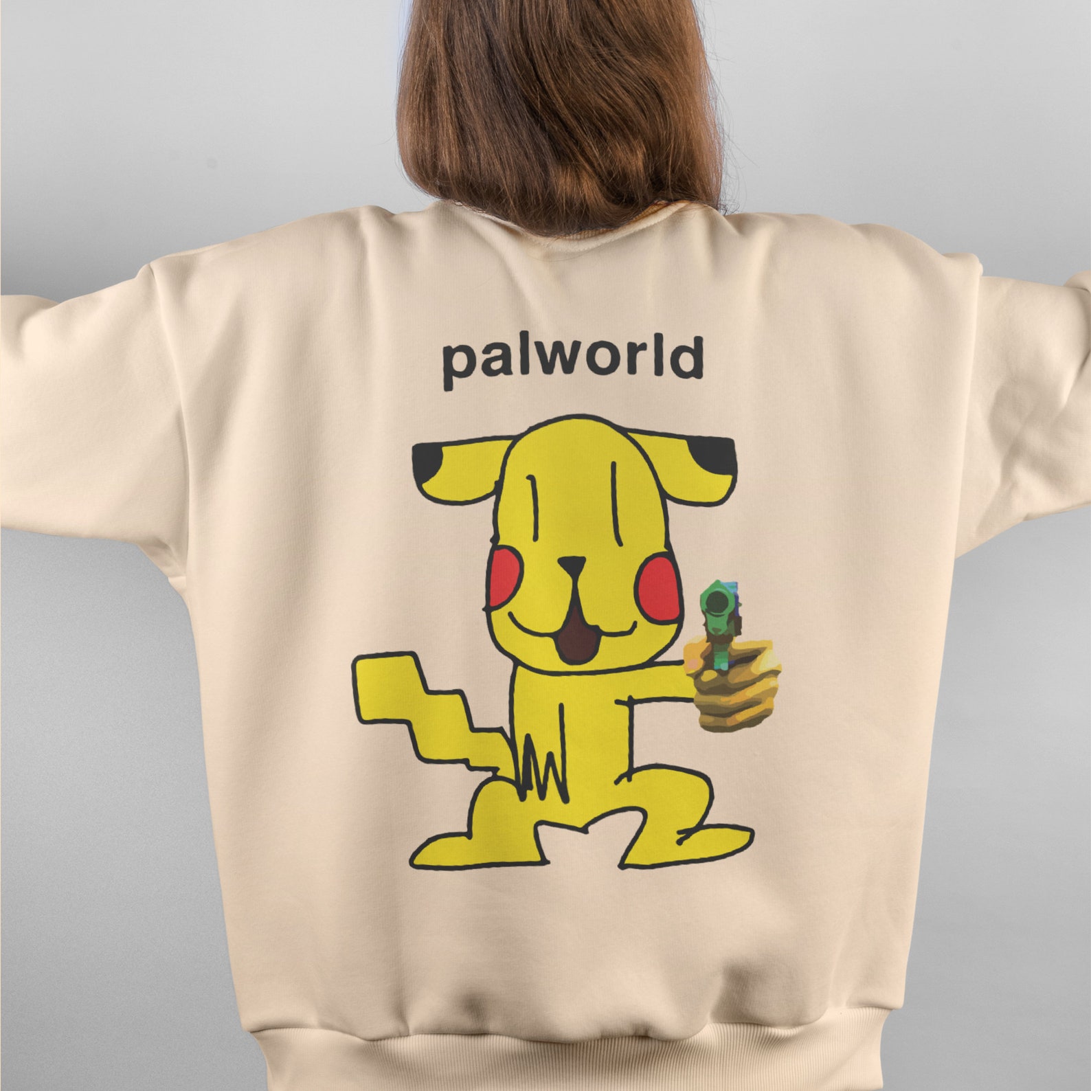 Digital PALWORLD Game Character PNG, Cute Fantasy Creature Clipart ...