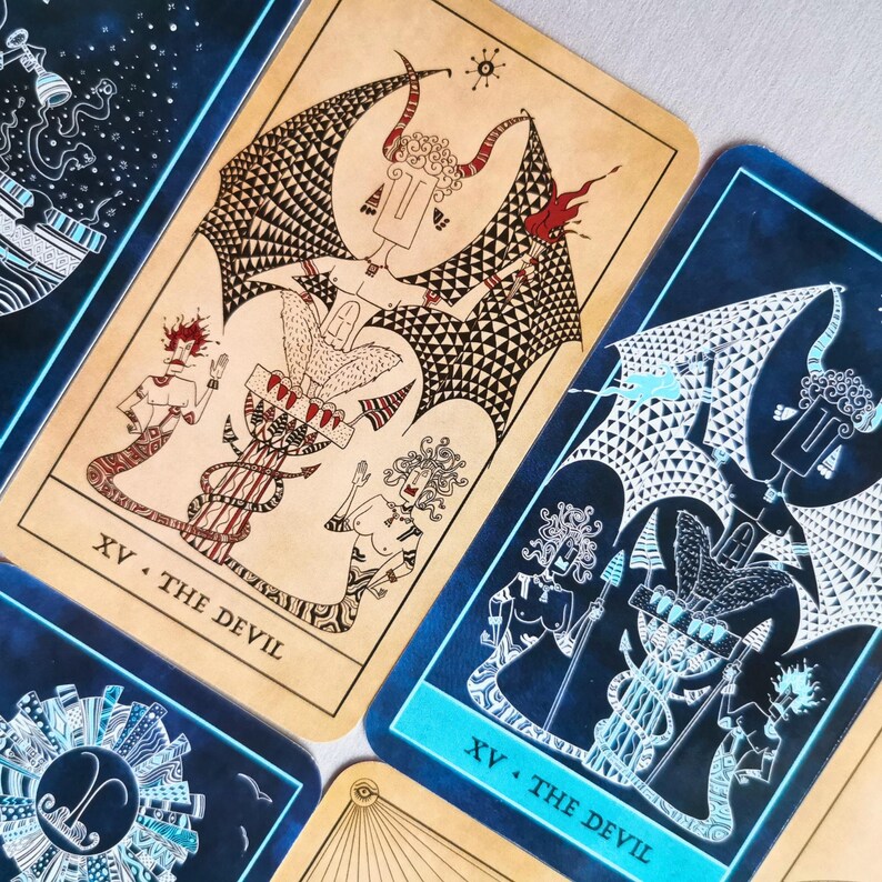 Tarot da Luz e da Sombra | Rider Waite | Conjunto de Adivinhação ...