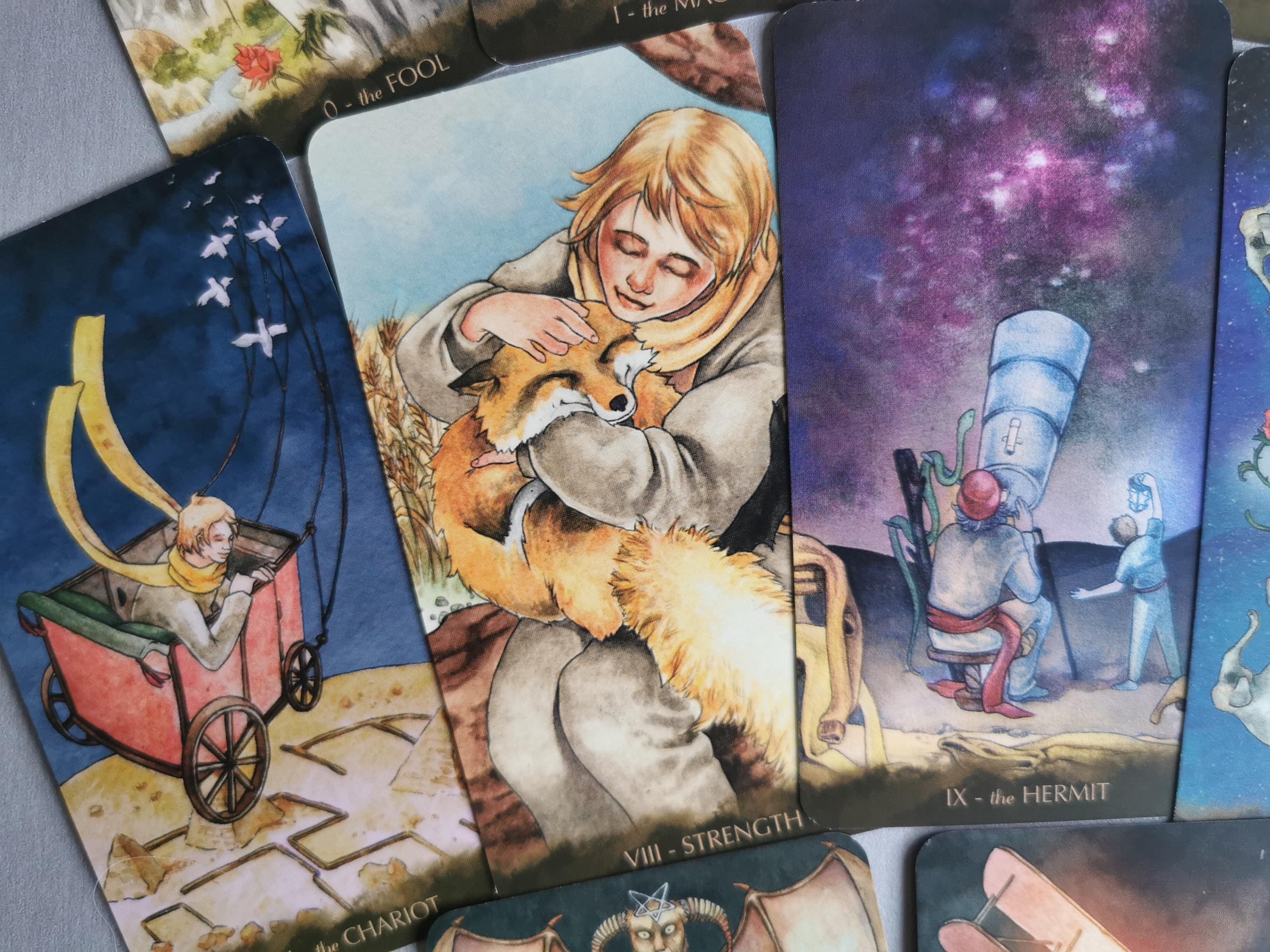 Little Prince Tarot Deck, Rider Waite Style, Beginner Friendly - Etsy