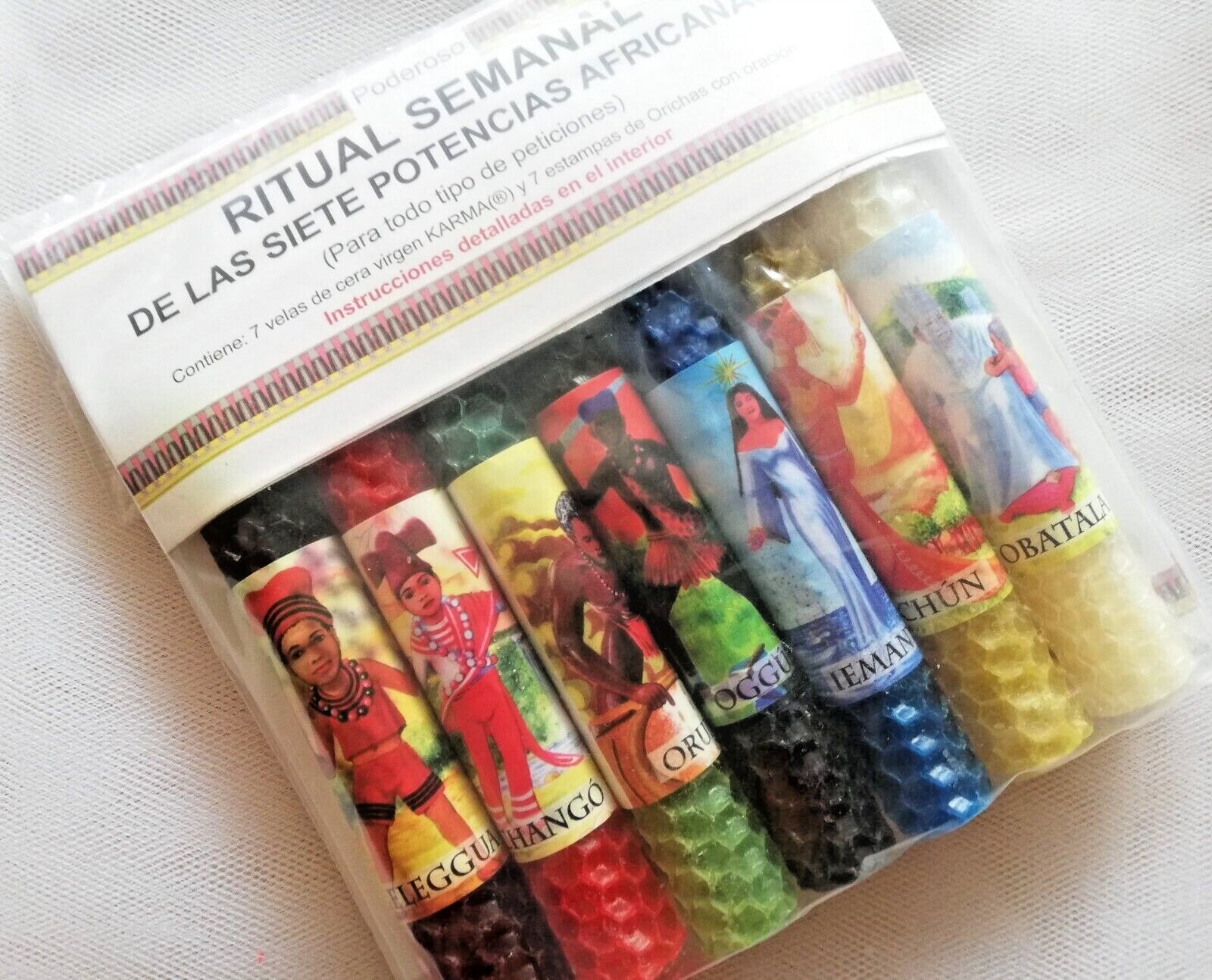 Ritual Semanal 7 Potencias Africanas Orichas - Etsy