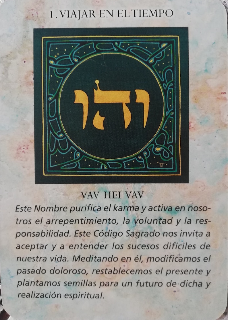 Tarot Oraculo Los 72 Nombres De Dios Tat Estrada Pack Libro Cartas - Etsy