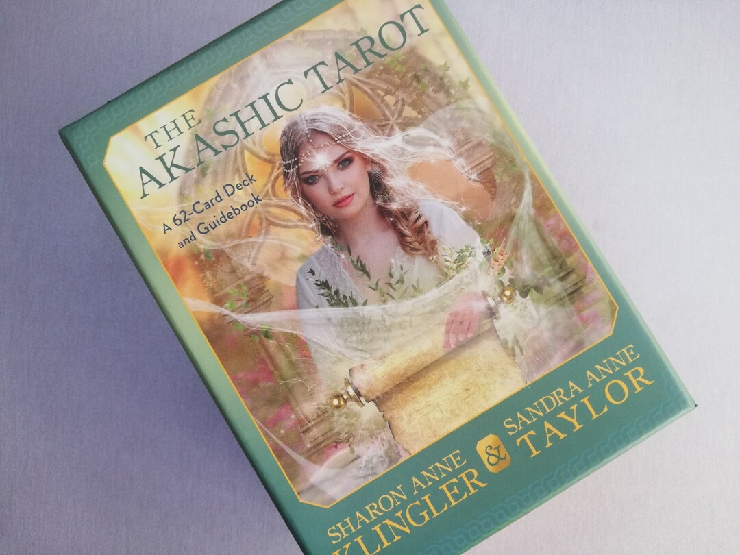 The Akashic Tarot Oracle Cards Deck - Etsy