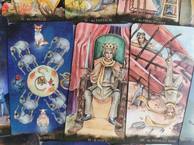 Little Prince Tarot Deck, Rider Waite Style, Beginner Friendly - Etsy