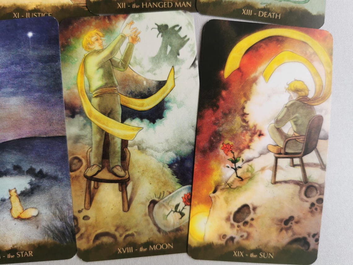 Little Prince Tarot Deck, Rider Waite Style, Beginner Friendly - Etsy