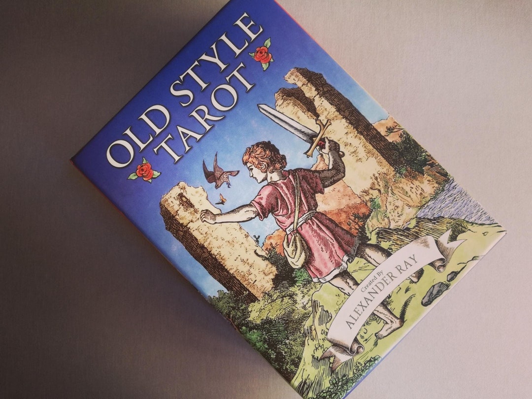 Old Style Tarot Cards Deck - Rider Waite Tarot Deck for Professionals ...