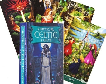 Universal Celtic Tarot Deck Cards Set Oracle Card Booklet Divination ...