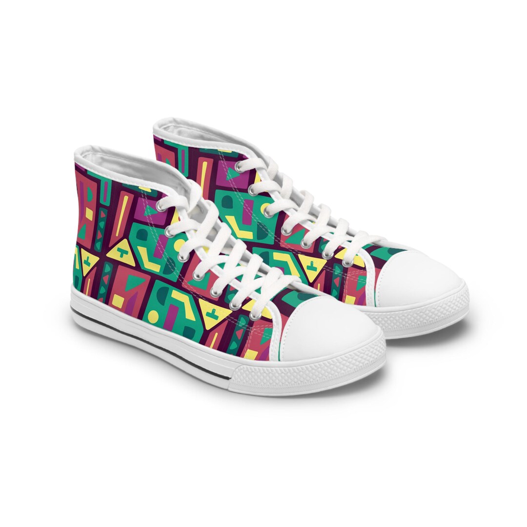 High Top Sneakers, City Upside Down Design, Urban Street Style Shoes ...