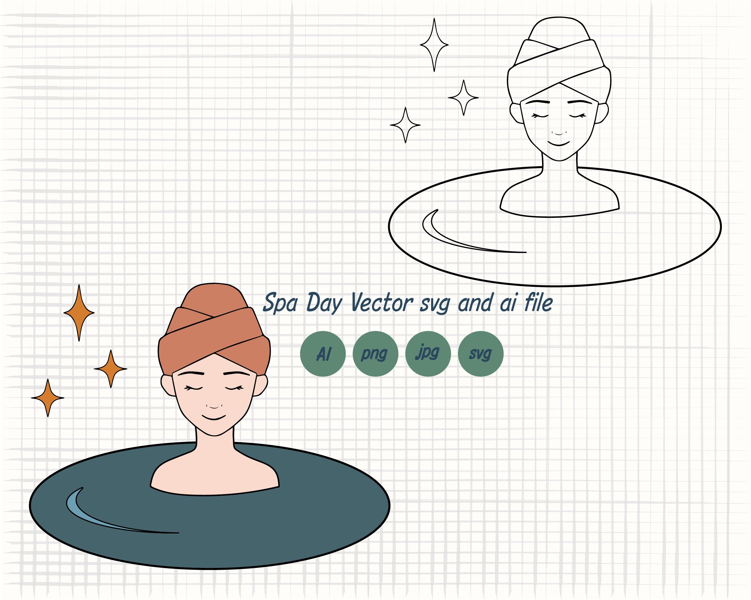 Spa Day Svg Beauty Salon Png, Spa Clipart Esthetician Svg Self Love Svg ...