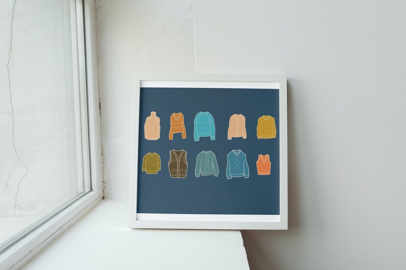 Knitted Sweater Svg Cut Files, Knitwear Cardigan Png, Knit Jumper ...