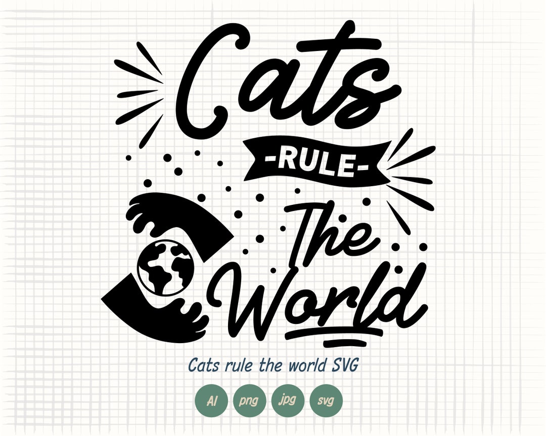Funny Cat Svg, Black Cat Svg, Cat Mom Svg, Cat Paw Svg, Crazy Cat Svg ...