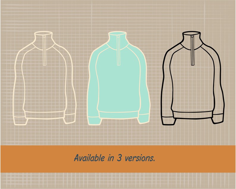 Knitted Sweater Svg Cut Files, Knitwear Cardigan Png, Knit Jumper ...