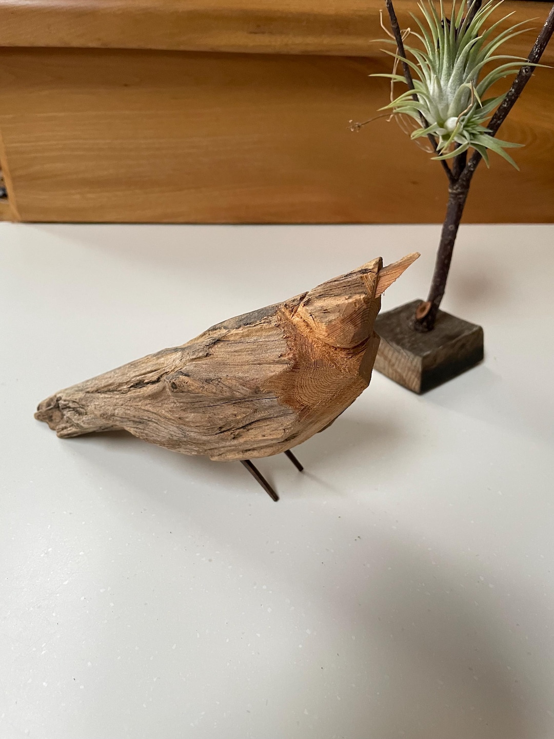 Driftwood/ Wood Offcut Bird Sculpture - Etsy